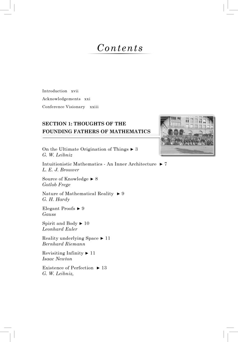 MATHEMATICS & REALITY – Thoughts of Greatest Mathematicians of all ...